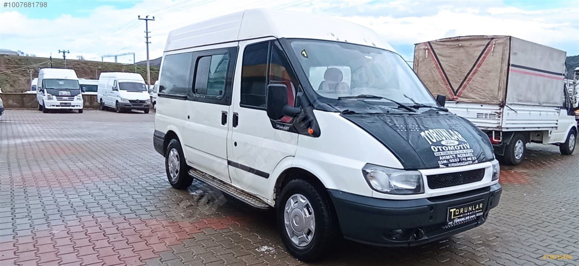 Galeriden Ford Transit 330 S 2001 Model Gaziantep 450.000 km Bordo ...
