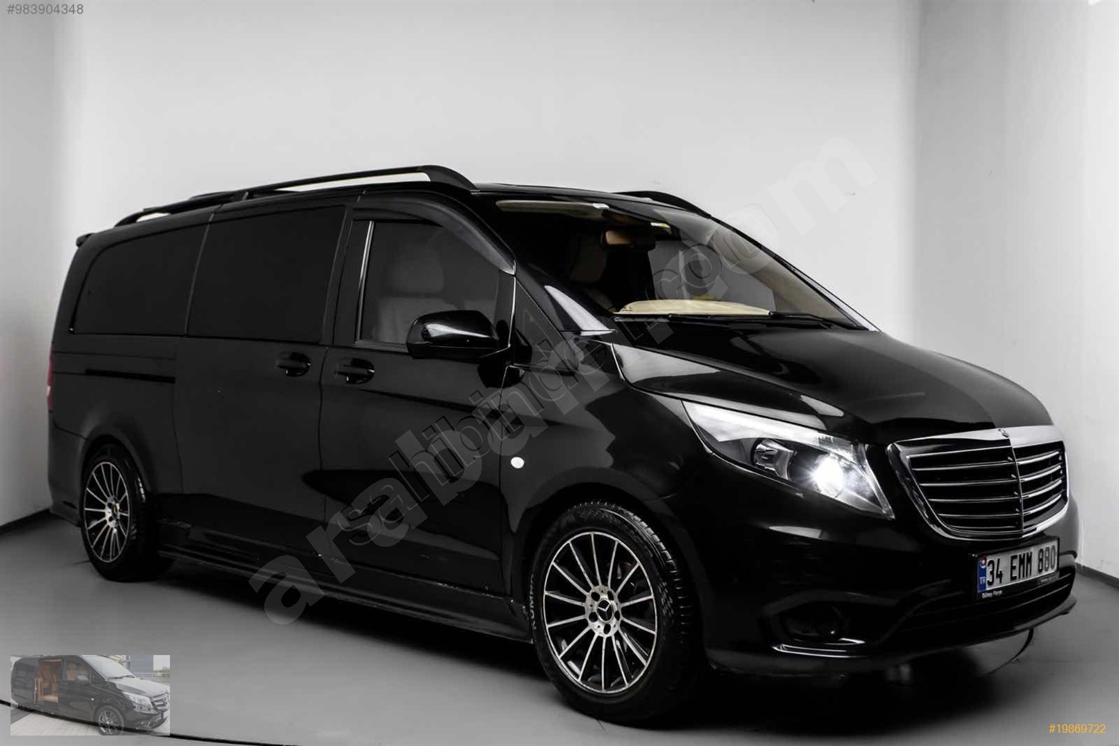 Rent-a-car'dan Mercedes- Benz Vito 2020 Model İstanbul - 19869722 ...