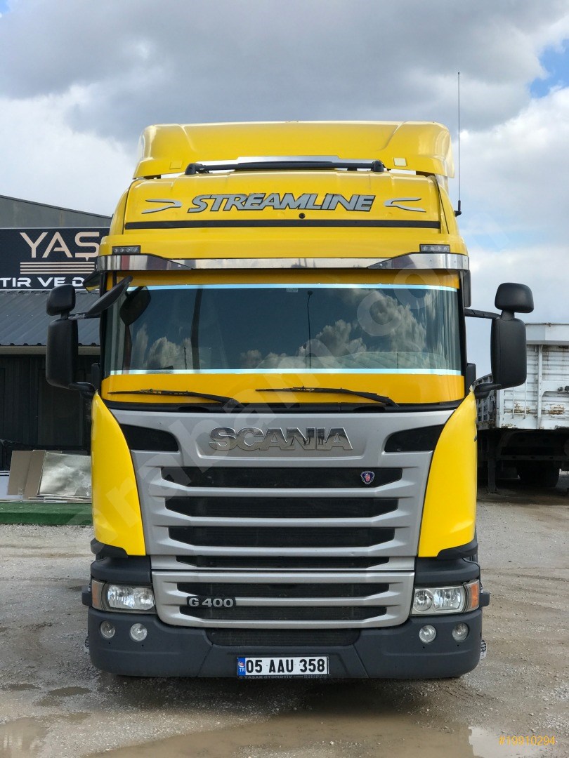 Galeriden Scania G 400 2014 Model Çorum 800.000 km Sarı - 19910294 ...