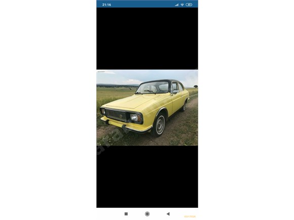 Sahibinden Anadol A1 1969 Model İstanbul 200.000 km Sarı - 20175526 ...