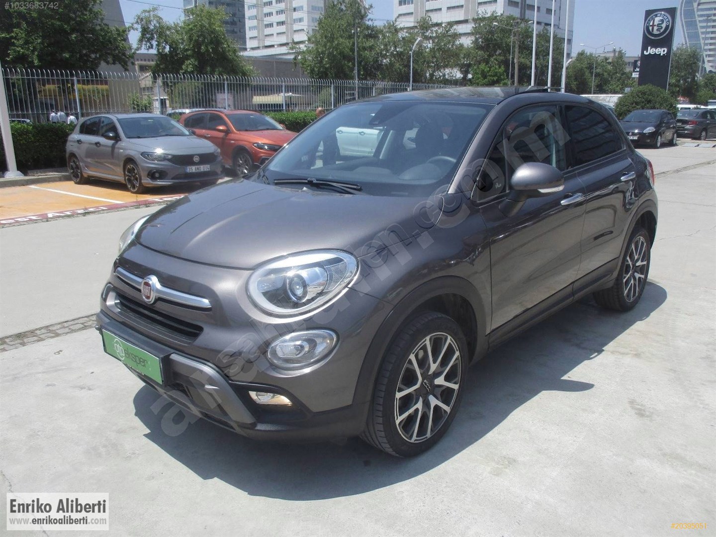 Galeriden Fiat 500 X 1.4 T Cross Plus 2015 Model İzmir 18.676 km Füme ...