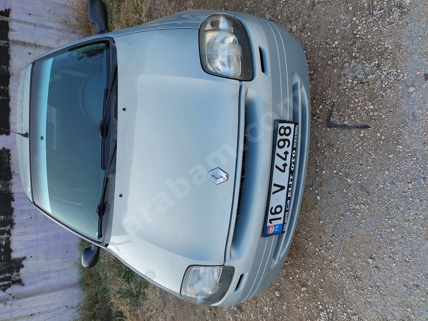 Sahibinden Renault Clio 1.4 RNA 2000 Model Bursa 90.000 km Gri (Gümüş ...