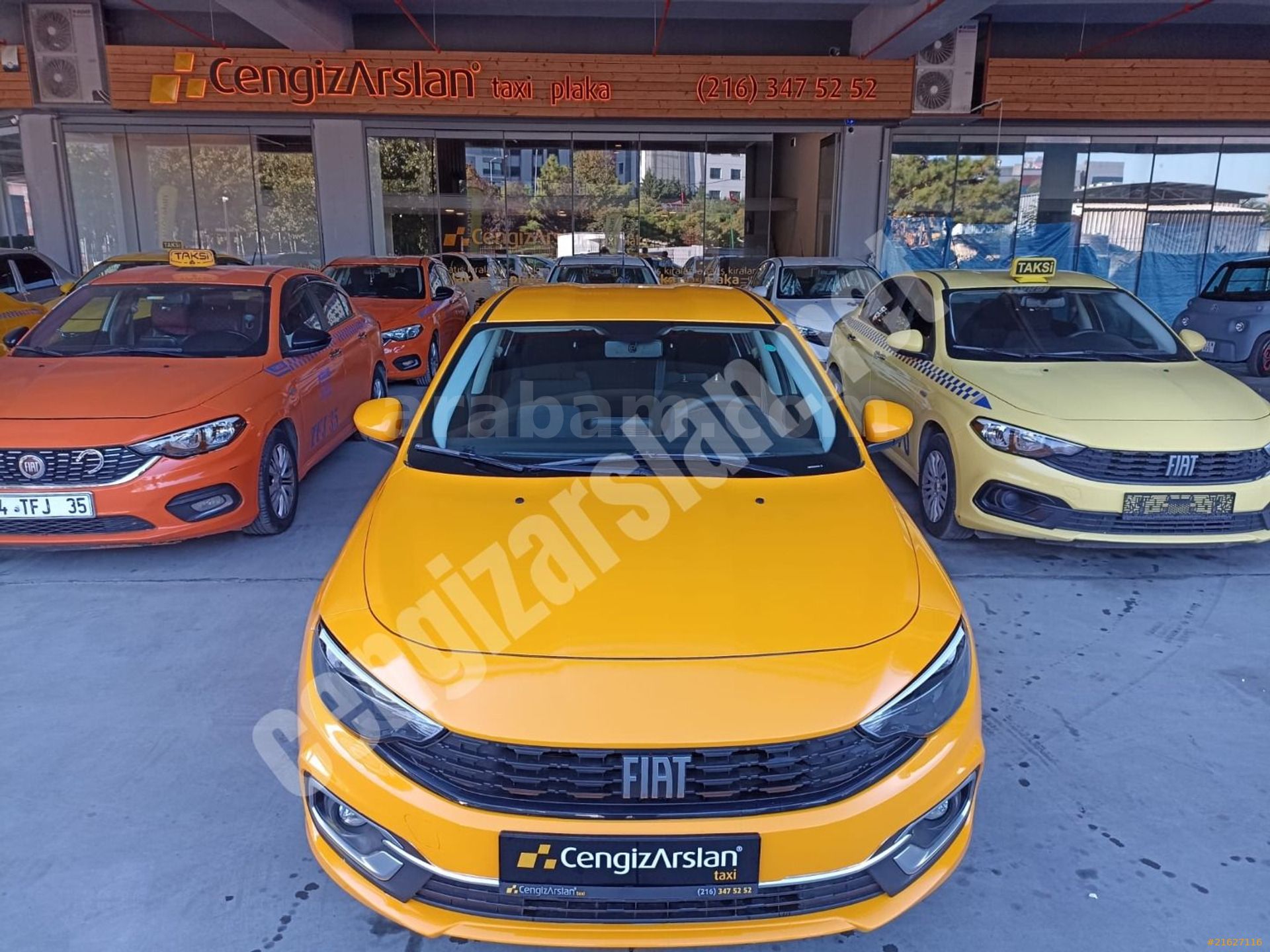 Galeriden Fiat Egea 1.4 Fire Easy Plus 2022 Model İstanbul 15.000 km ...