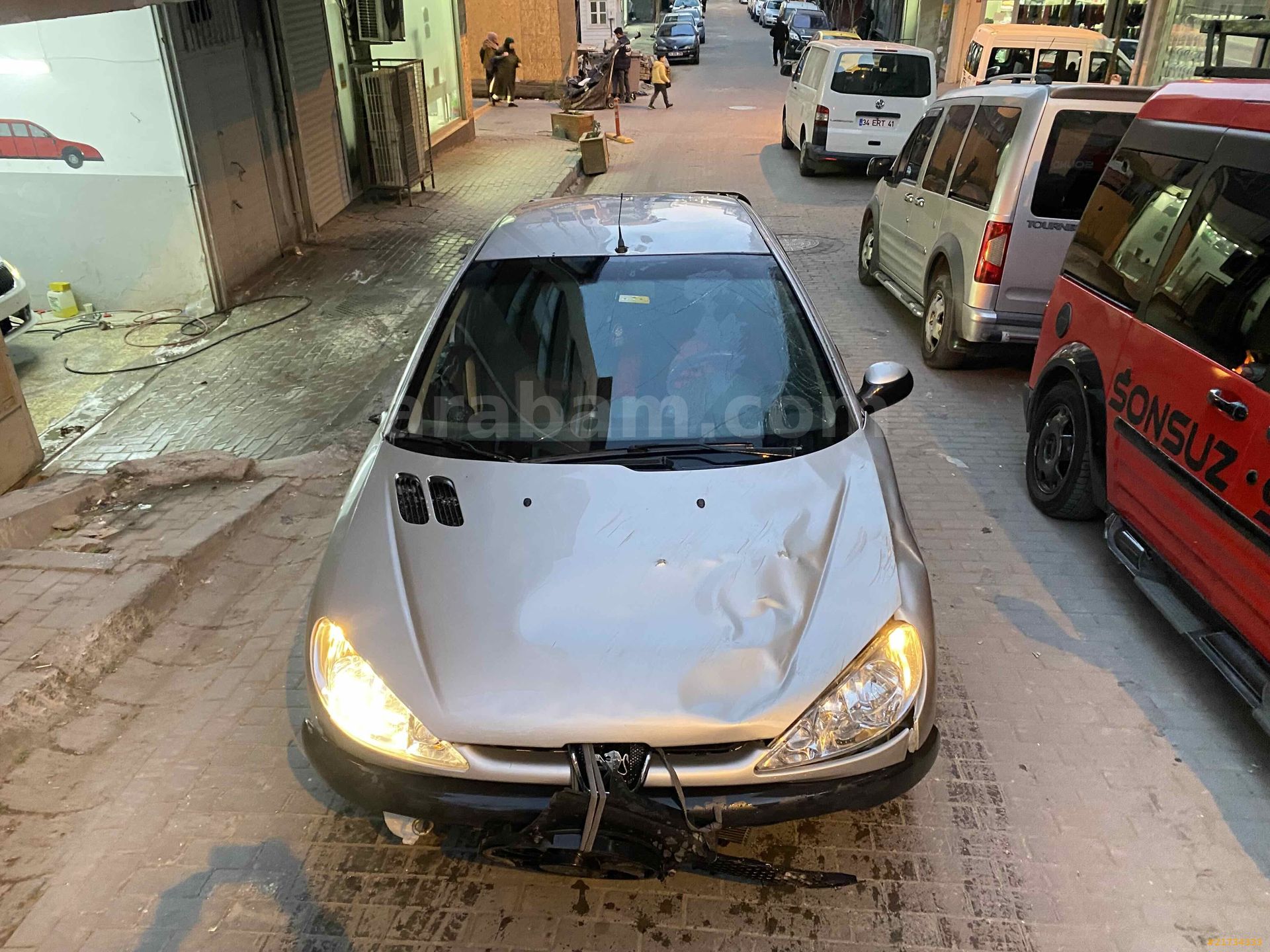 Galeriden Peugeot 206 2004 Model İstanbul 310.000 km Gri - 21734333 ...