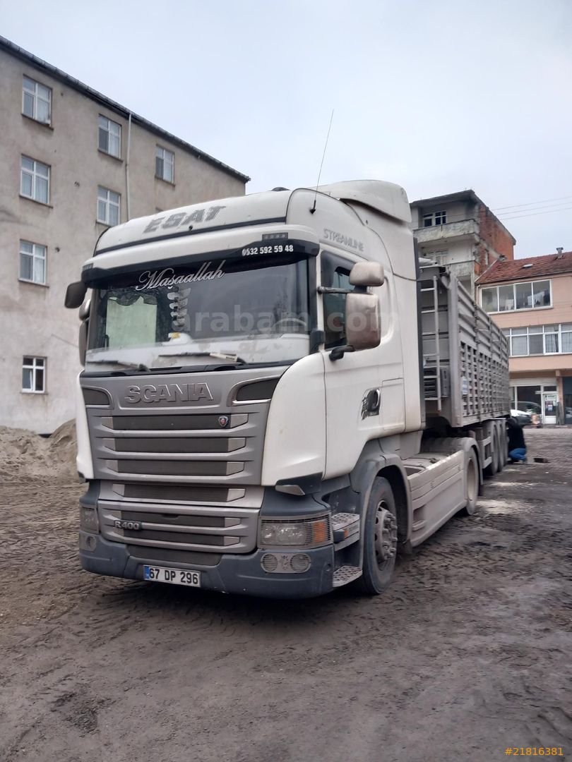 Sahibinden Scania R 400 2015 Model Zonguldak 824.000 km Beyaz ...
