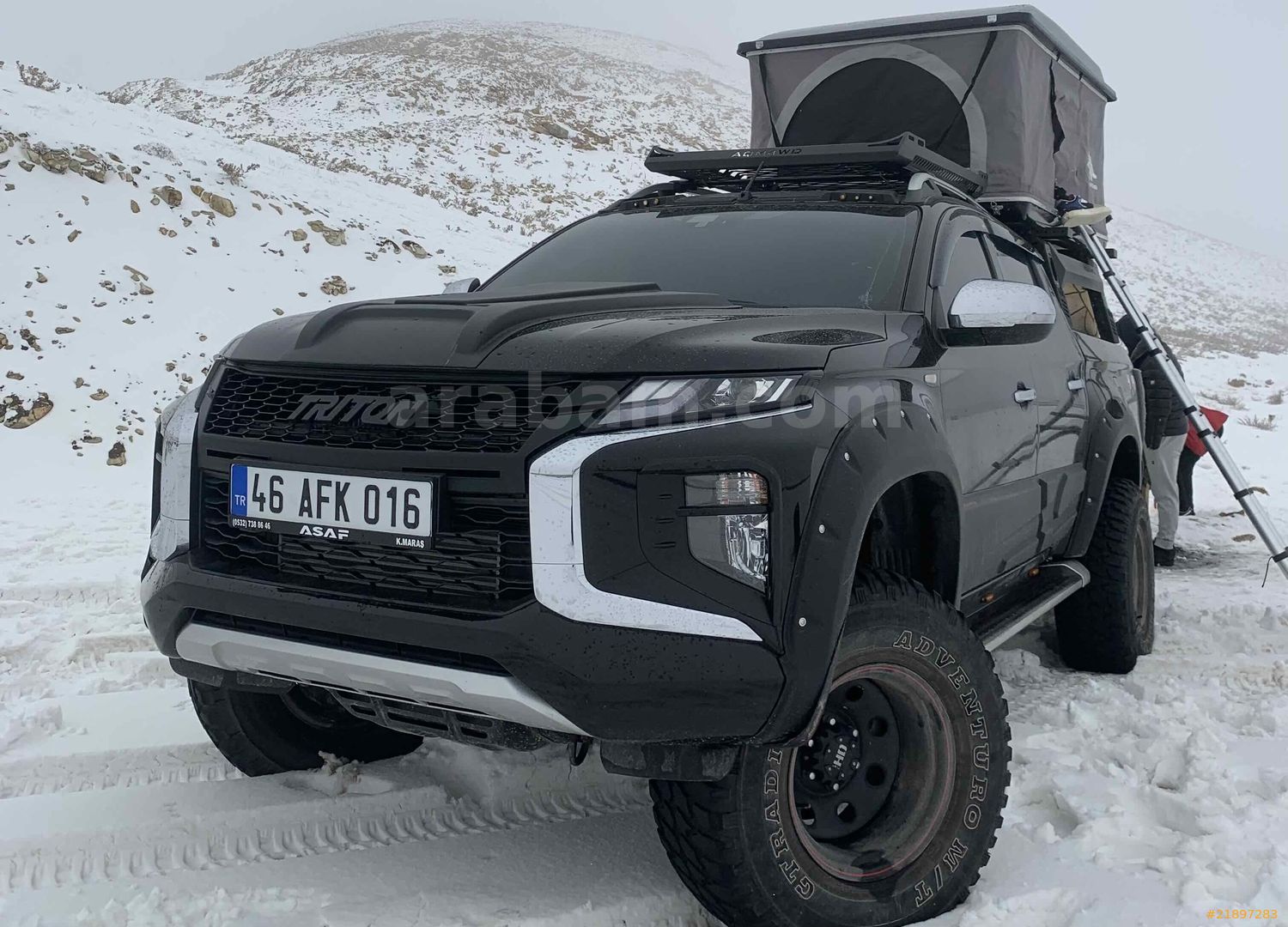 Sahibinden Mitsubishi L 200 4x4 Blizzard 2020 Model Kahramanmaraş 9.700 km Siyah - 21897283 ...