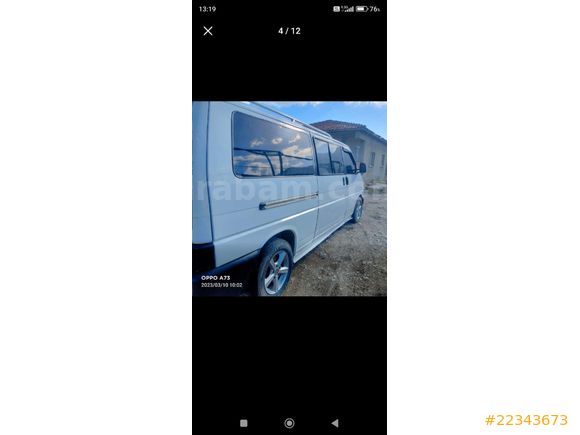 Sahibinden Volkswagen Transporter 2.5 TDI City Van 2000 Model Konya 300 ...